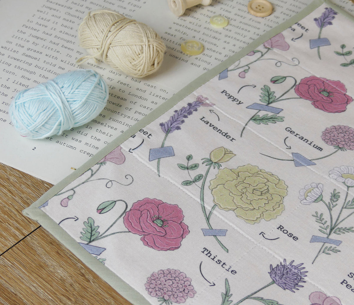 Desk Mat - Flower Journal – wildoriginstore